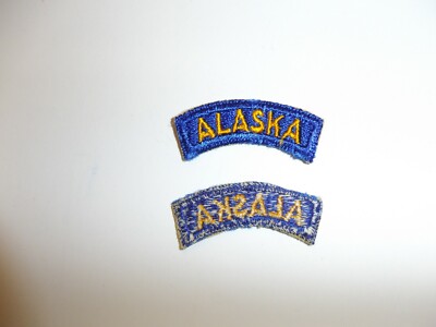 e3564 US Army 1950's Alaska tab original R8D | eBay