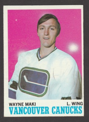 1970-71 TOPPS # 116 WAYNE MAKI INV J5416 | eBay