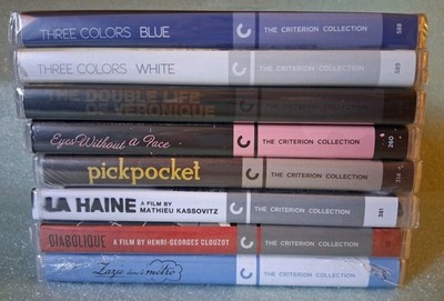 Lot of 8 Criterion Collection films NEW Blu-ray | eBay