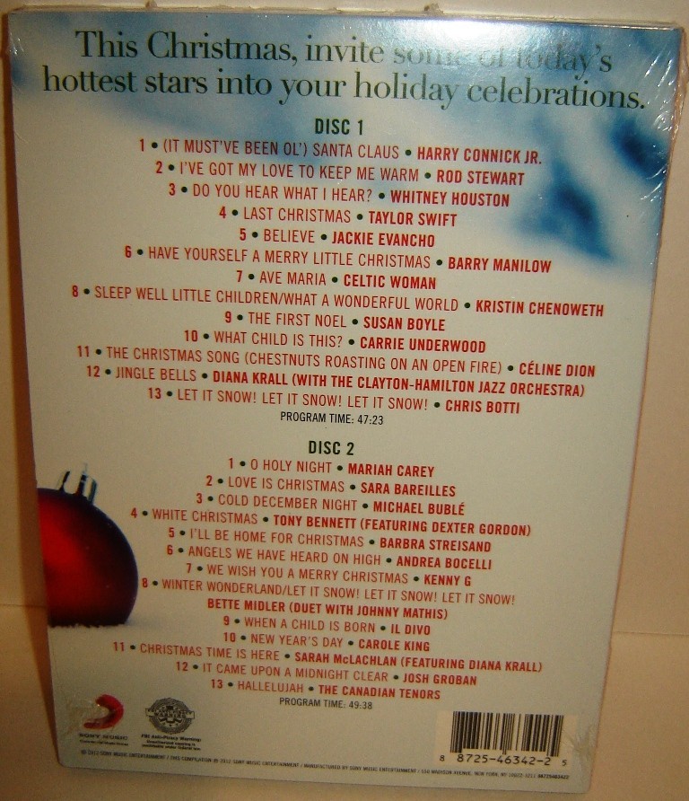 This Christmas - 2 Disc CD Set Brand New -SEALED includes Taylor Swift ...