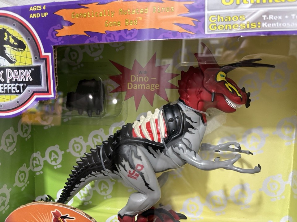Ultimasaurus Prototype Jurassic Park Chaos Effect Kenner Authentic Read ...