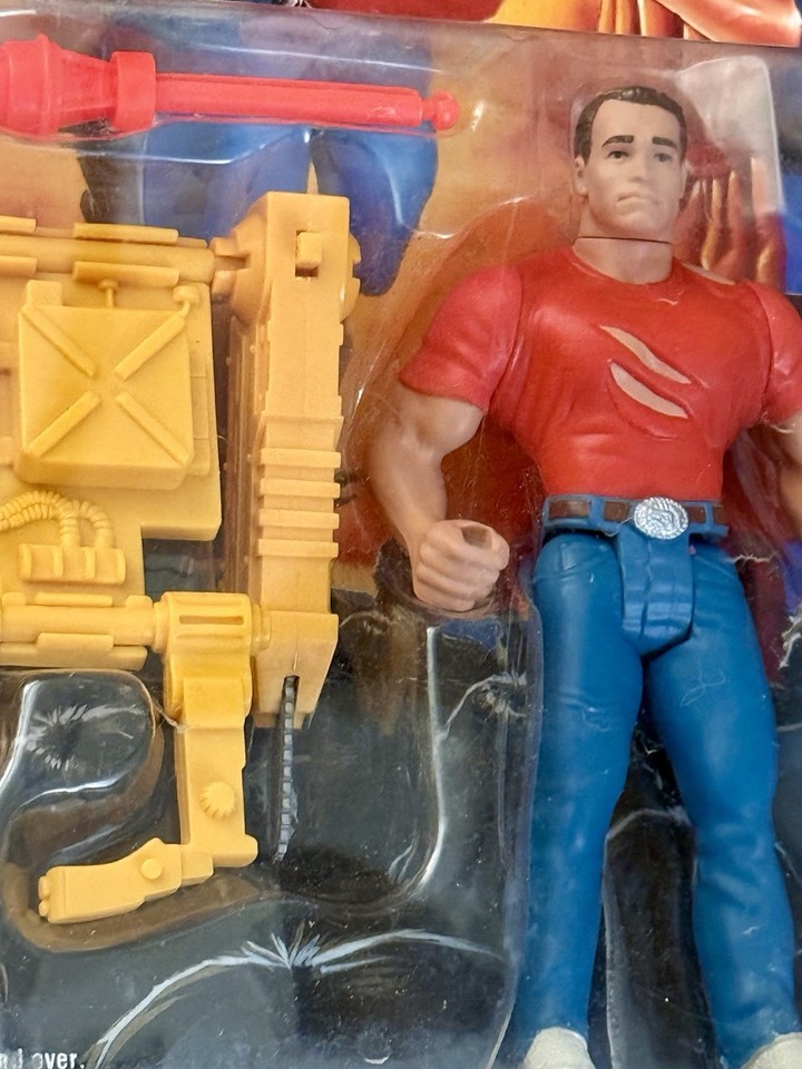 Last Action Hero Mattel Heat Packin' Jack Stunt Figure 1993 Vintage Toy ...