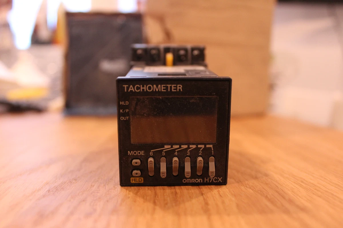 OMRON Digital Tachometer H7CC-R Instructions, 46% OFF