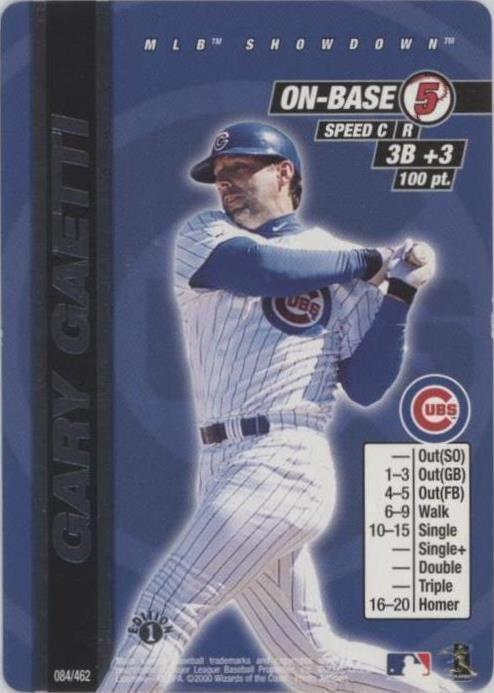 2000 MLB Showdown - Gary Gaetti #084 1st Edition for sale online | eBay