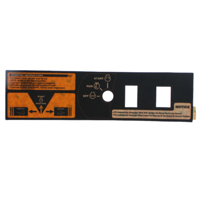 NEW OEM MTD Cub Cadet 777I22765 Control Label Decal for Riding Mowers ...