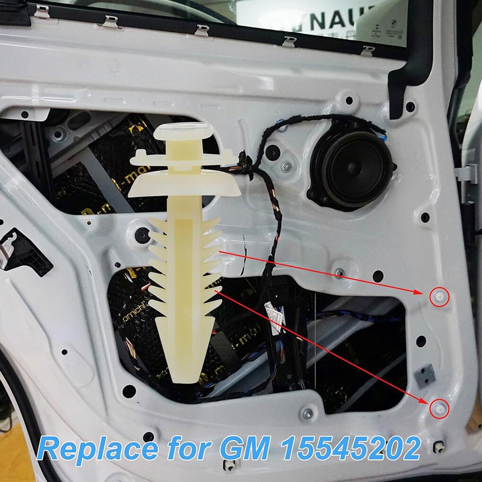 50Pcs Interior Door Trim Panel Retainers Clips For 88 -98 Chevy GMC OBS ...