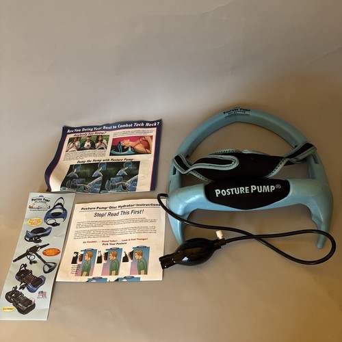 Posture Pump Neck Cervical Dual Disc Hydrator 1100-SX Exerciser Pain ...