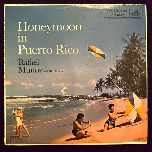 RAFAEL MUNOZ Honeymoon In Puerto Rico RCA Mono 1S Latin Jazz Guaracha ...