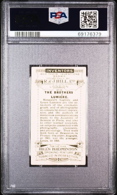 1907 R & J Hill Inventors & Their Inventions #38 THE BROTHERS LUMIERE ...