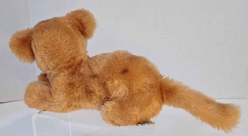 Vintage Dakin 1977 Plush Leopard Lion Cub Korea Nut Shell & Clippings ...