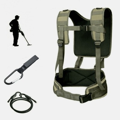 Metal Detector Harness Sling Swing Bungee Support Belt for Underground ...