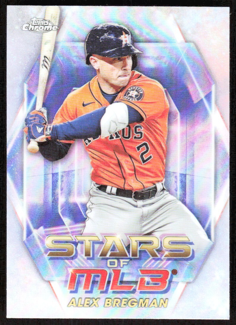 2023 6355B Topps Stars of MLB Chrome Alex Bregman Houston Astros #SMLBC ...