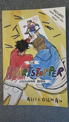 The Heartstopper Colouring Book by Oseman, Alice, Like New | eBay UK