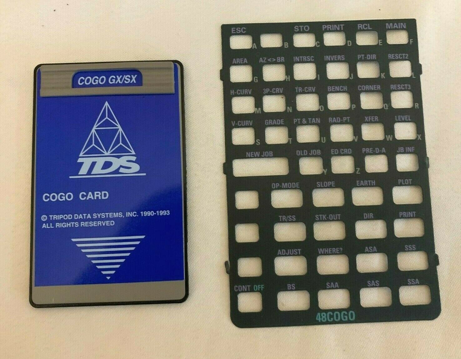 TDS COGO CARD FOR HP 48GX CALCULATOR | eBay