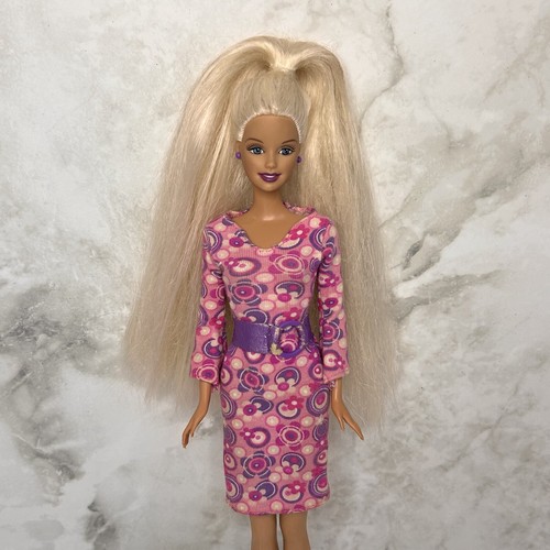Vintage Y2K Stylin' Hair Barbie Doll 2002 Mattel With Outfit ...