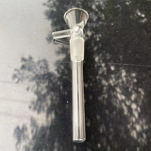 5x 4" Hookah Water Pipe Glass Bong Down Stem Downstem 14mm Male Bowl ...