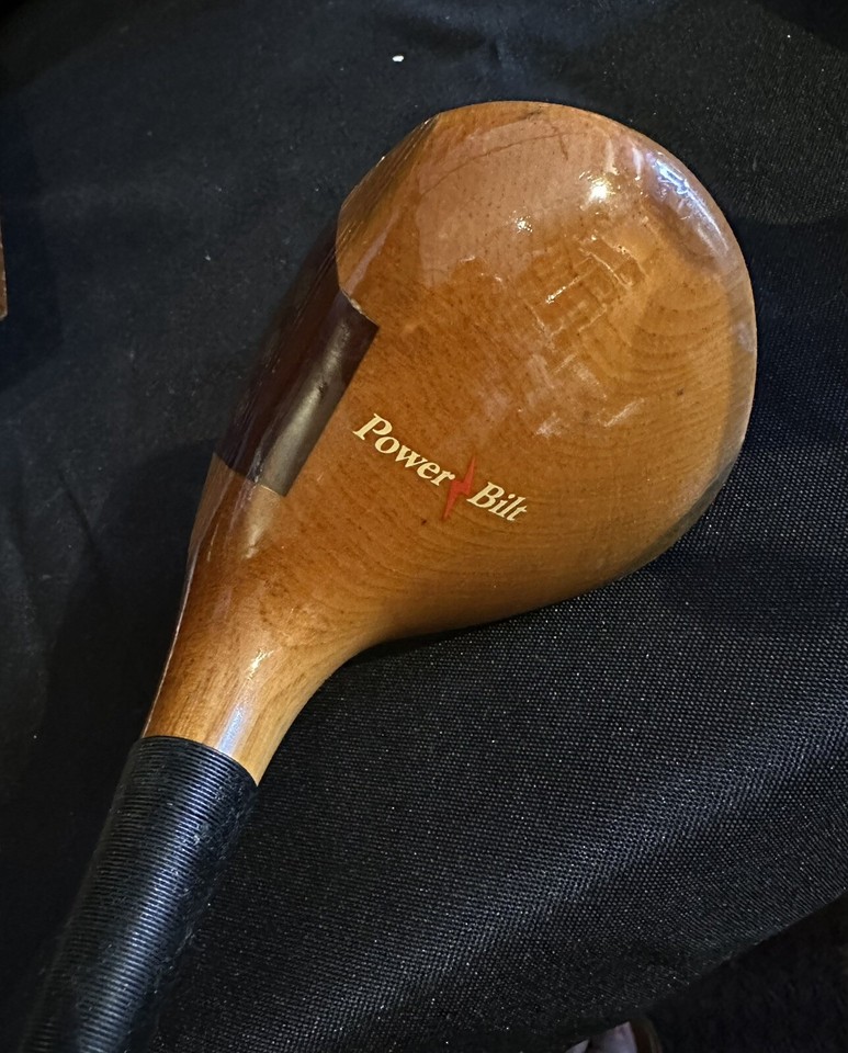 PowerBilt Citation One Persimmon Driver Vintage Duo-Flex Steel Shaft RH ...