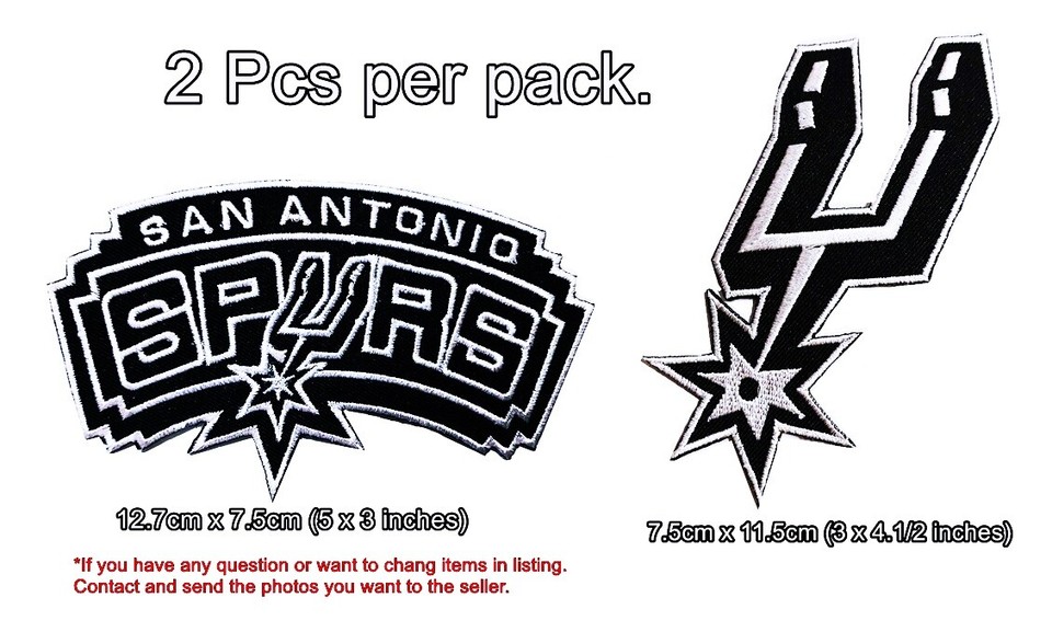 SAN ANTONIO🏀SPURS Sports Patches Logos (Select options) Thai by USPS ...