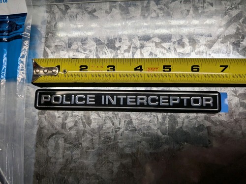 INTERCEPTOR Emblem FORD OEM Part | eBay