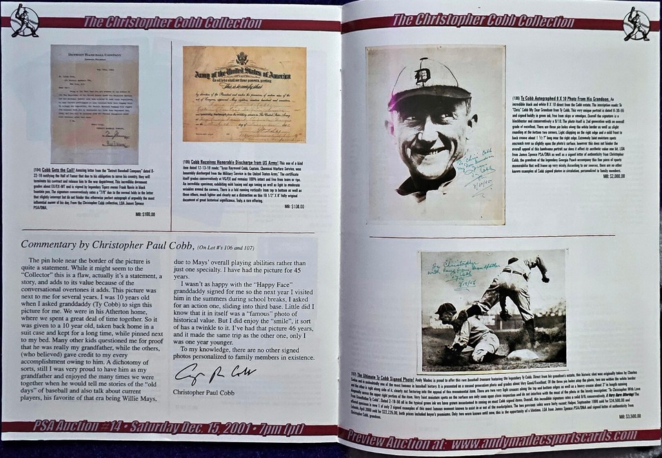 BABE RUTH NEW YORK YANKEES ANDY MADEC AUCTION MAG | eBay