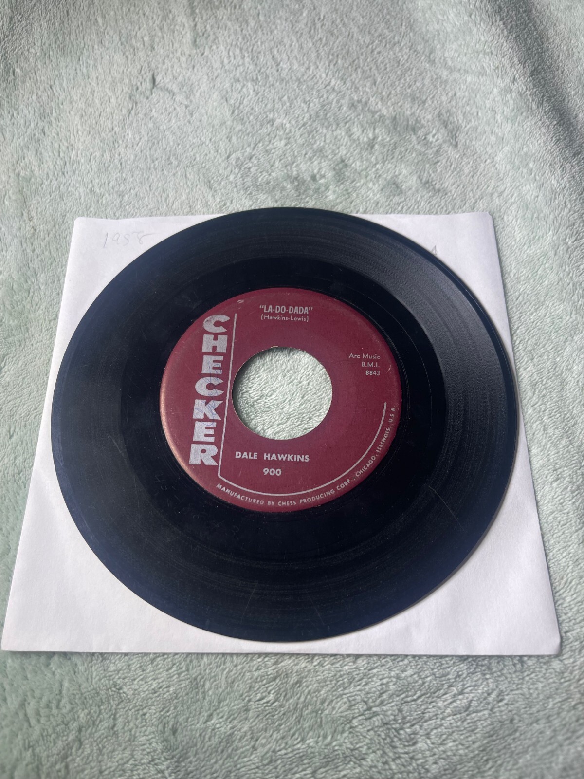 CHECKER Record 45 rpm 900 LA DO DADA / CROSSTIES Dale Hawkins | eBay