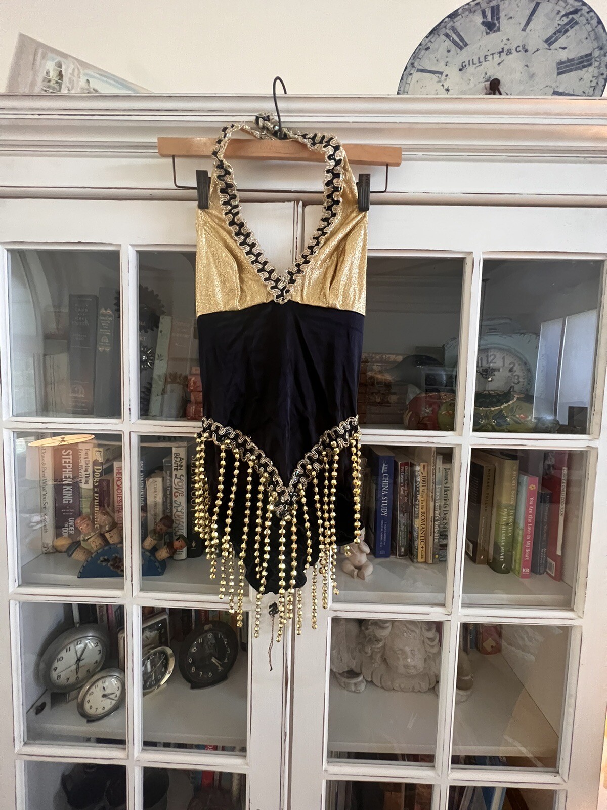 vintage burlesque costume halloween leotard - Gem