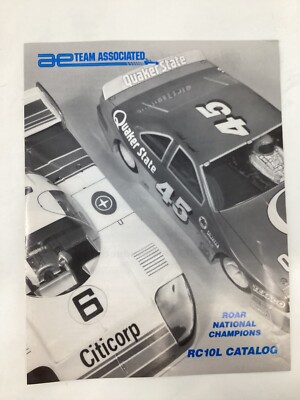 Vintage Team Associated Rc10L catalog oval on road Box34 | eBay