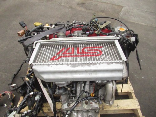 JDM SUBARU WRX STI EJ207 V8 ENGINE ONLY VF37 TWIN SCROLL STI ENGINE V8 ...