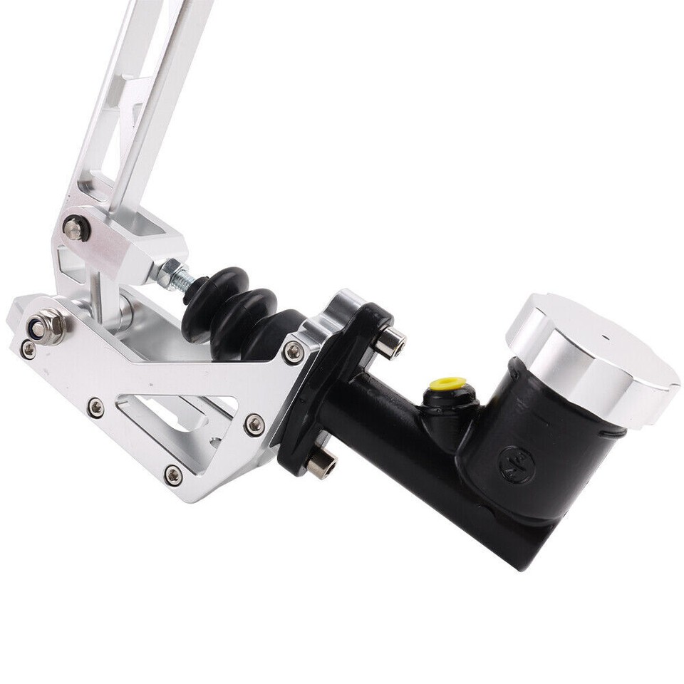 Racing Car Hydraulic Drift Hydro E-Brake Handbrake Long Arm Silver Gear ...
