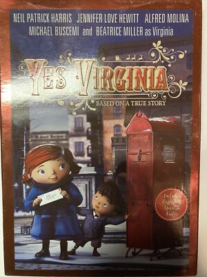 Yes Virginia There Is a Santa Claus Holiday Christmas Classic Family ...
