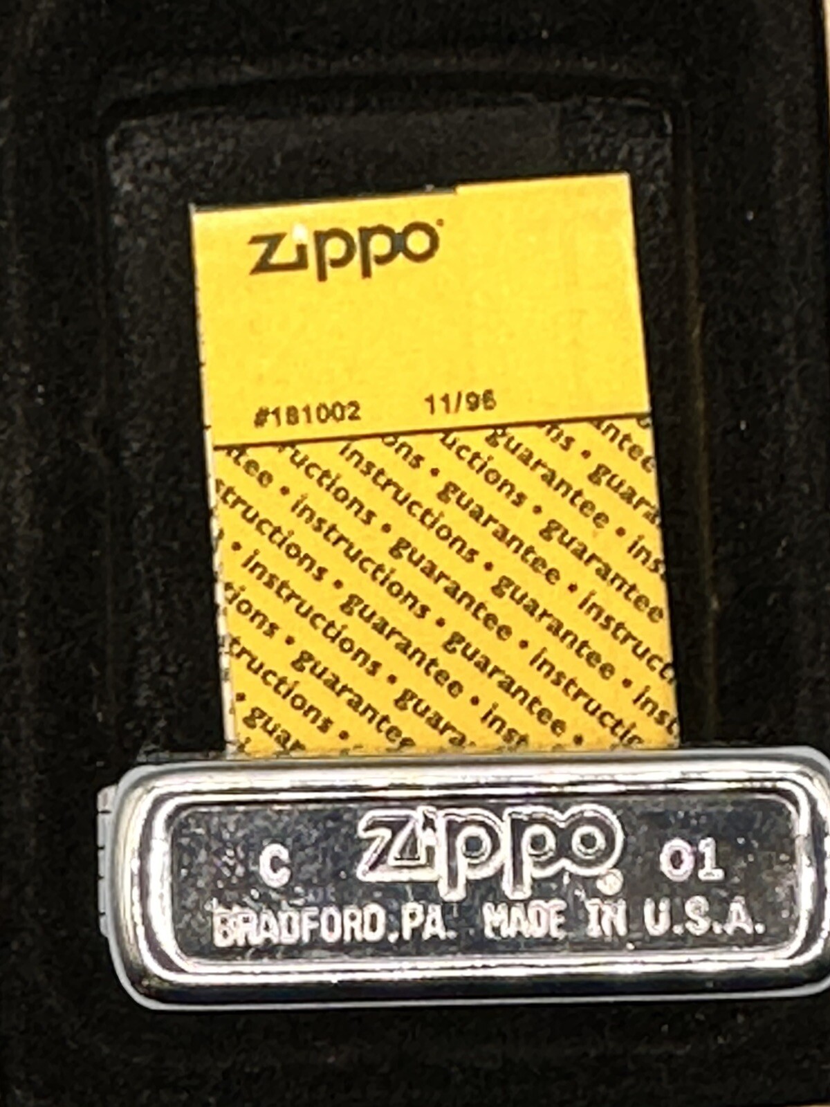 Vintage 2001 Middletown Mill Chrome Ziplight Zippo Flashlight NEW ...
