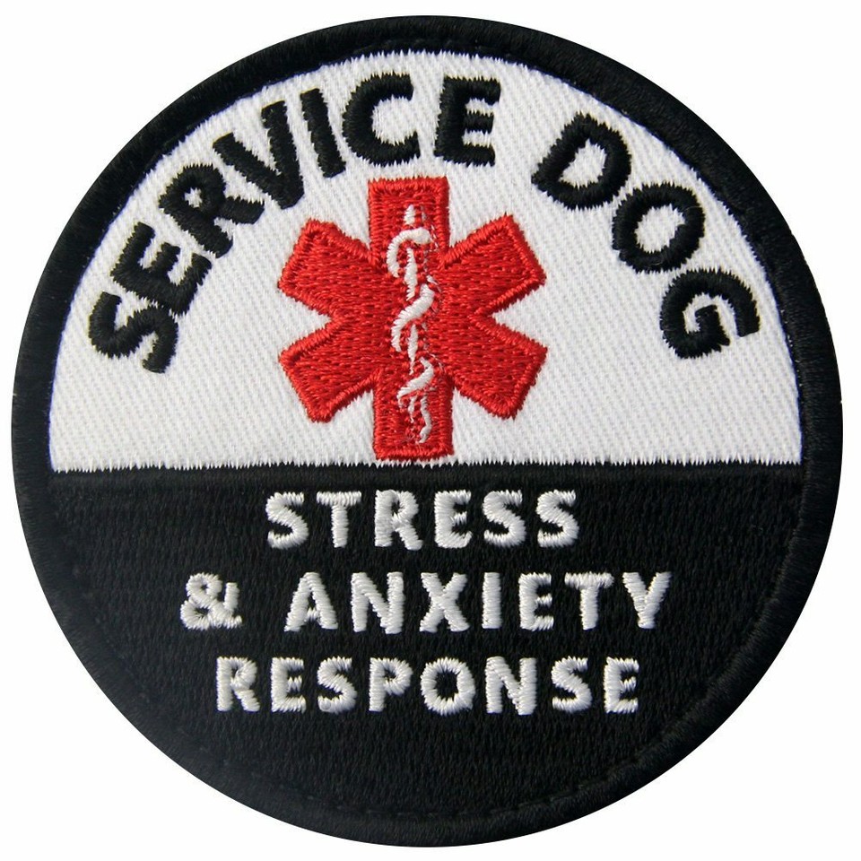 Service Dog vest patches Embroidered Hook Loop transfers Badges Many ...