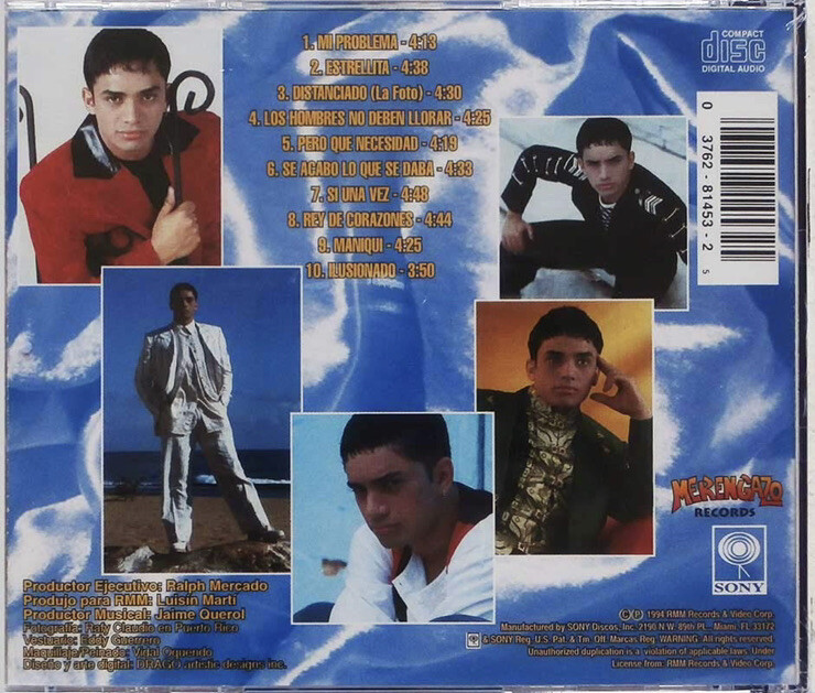 Manny Manuel - Rey De Corazones (CD 1994 Sony) | eBay