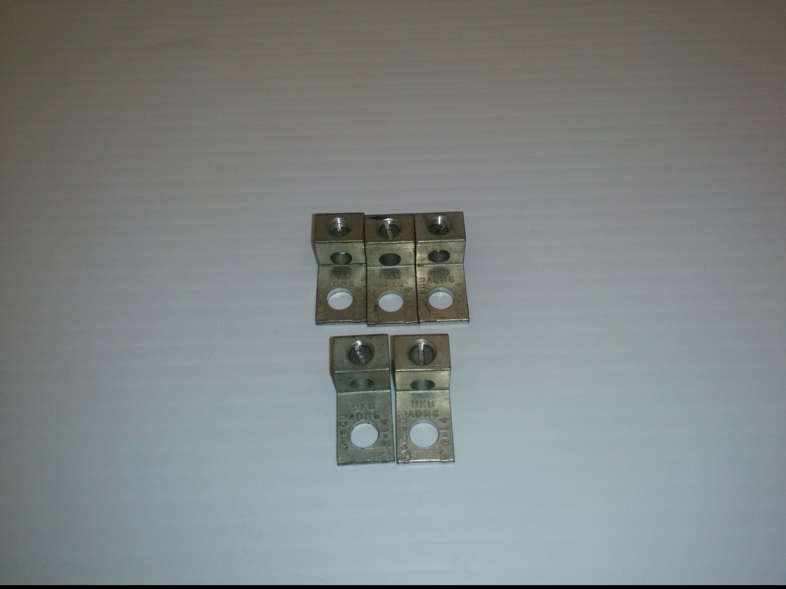 BLACKBURN BKB AL9CU ALUMINUM TERMINAL LUGS, ADR6, 6-14, (LOT OF 5), NNB ...