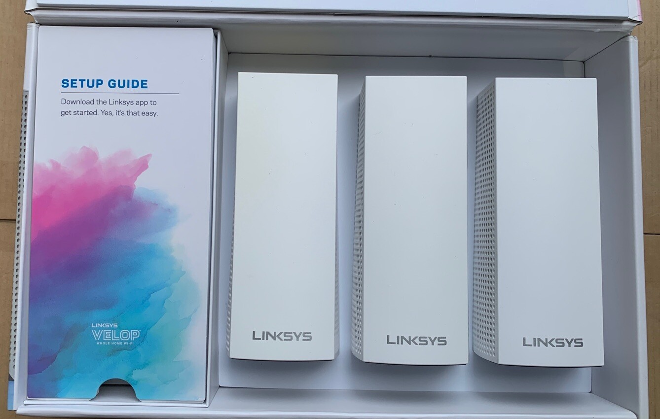 Linksys Velop Mesh Wi-Fi System WHW03 V2 - Triple Pack | eBay