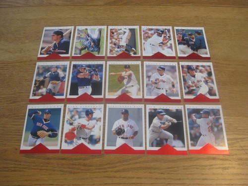 1997 Score Baseball BOSTON RED SOX Team Collection Team Set 1-15 ...