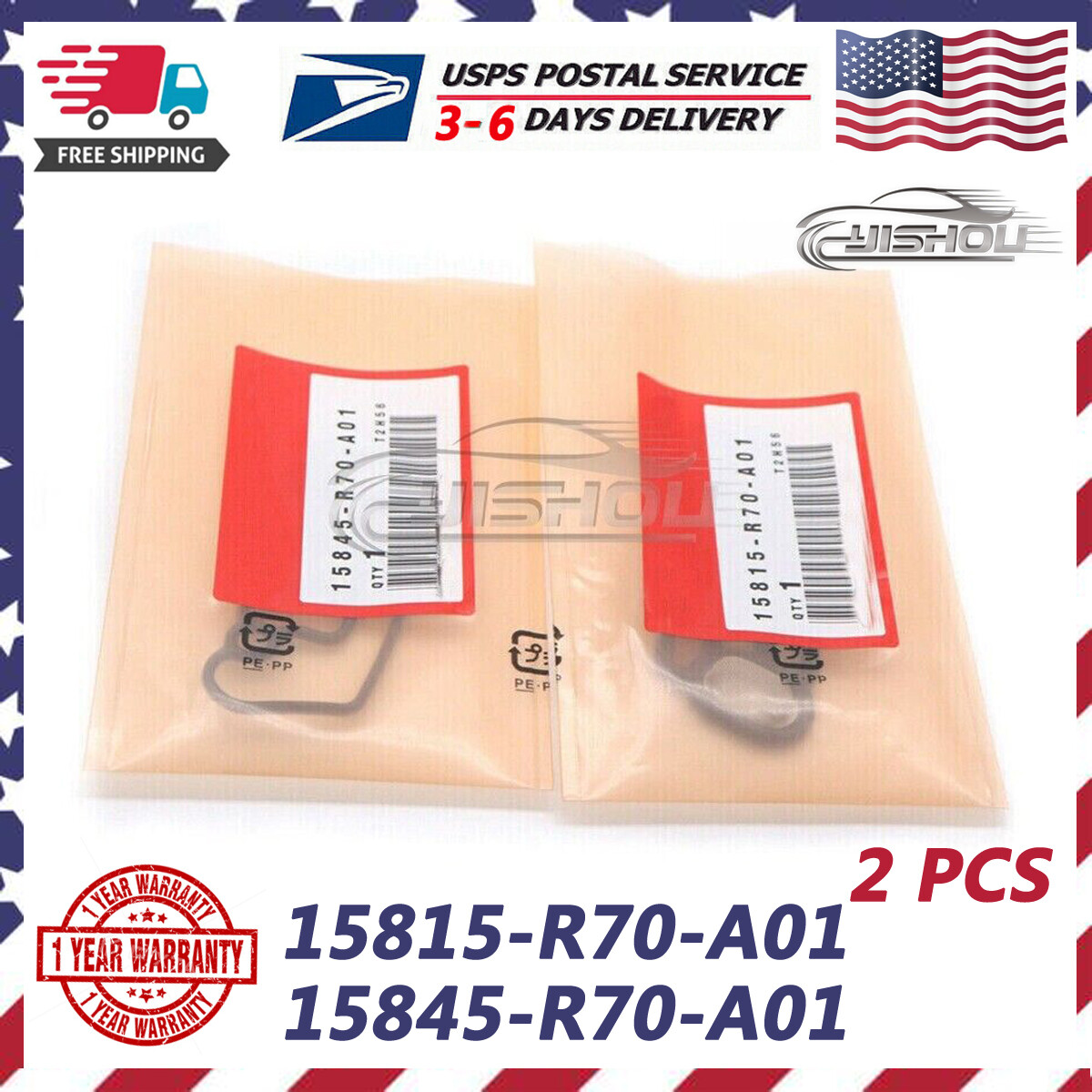 New Cylinder Head Solenoid Gasket VTEC 15815R70A01 15845R70A01 fits for ...