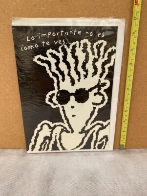 Vintage 7UP Cartoon Character Fido Dido Spanish Greeting Card | eBay UK