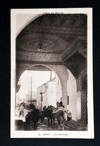 RABAT RUE SIDI FATAH MAROC CPA POSTCARD P339 | eBay