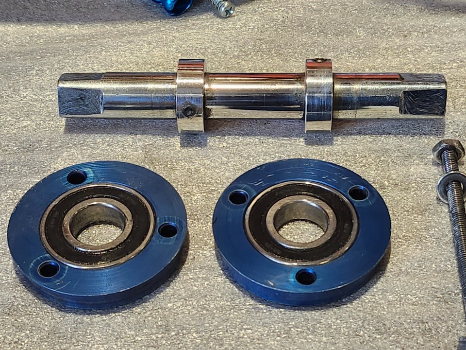 vintage bmx Bullseye ball bracket bottom bracket 💥 hutch redline dg jmc ...