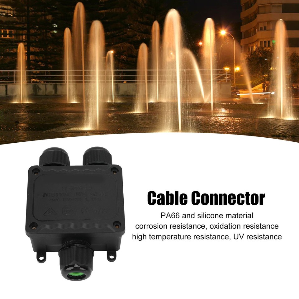 3 Way Plug Line Junction Box External Junction Box 3 Way Plug Line ...