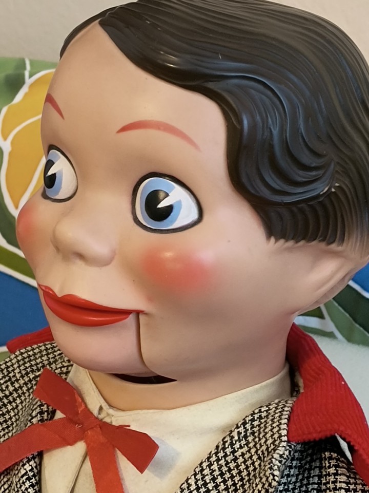 Rare Ricky Layne's VELVEL 24" Ventriloquist Dummy - 1950s By Juro ...