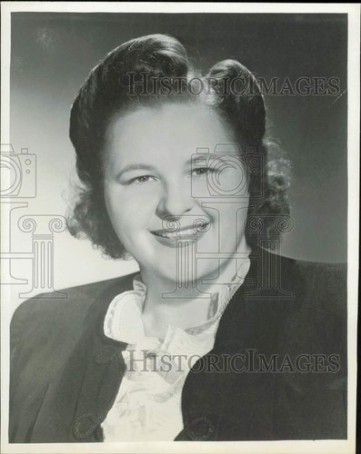 1946 Press Photo Singer Kate Smith - kfx60073 | eBay