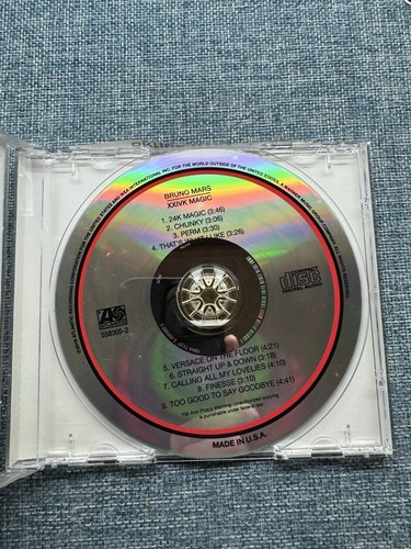 Bruno Mars ‎’ XXIVK Magic ‘ CD Album U.S. 2016 558305-2 Atlantic VG+ ...