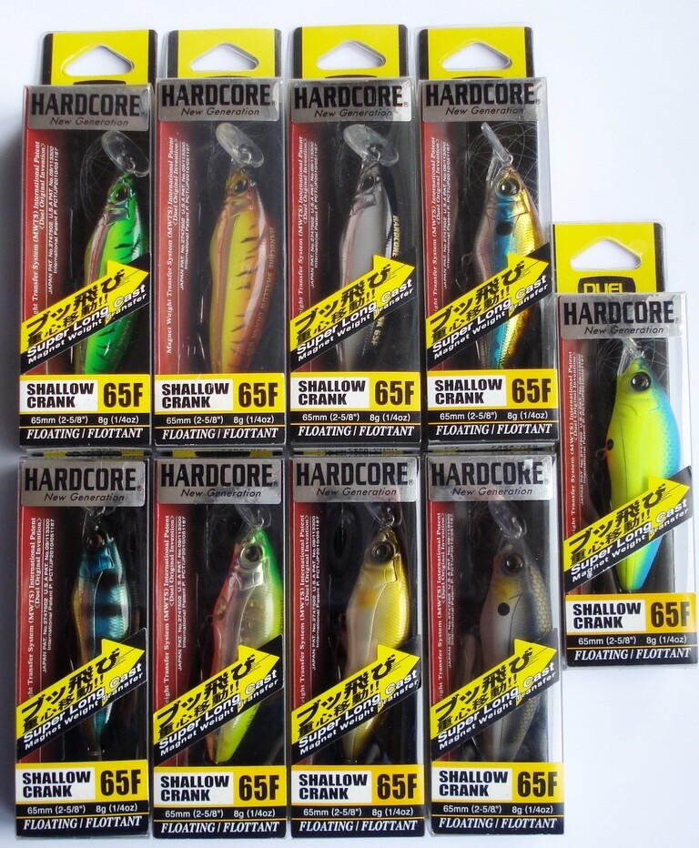 Duel Hardcore Shallow Crank 65F Japan Wobbler, Bait, Predatory Fish ...