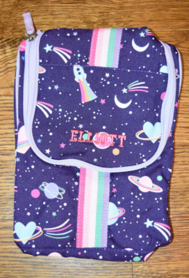 Pottery Barn Kids Rainbow Hearts Galaxy Toiletry Bag Elliott Monogram ...