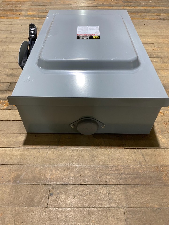 Square D H364NRB Fusible Disconnect Switch 200A 600V AC/DC 3P 3PH 3R ...