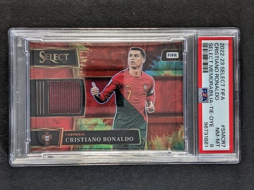 2022-23 Panini Select CRISTIANO RONALDO 06/25 Patch Tie-Dye Memorabilia ...