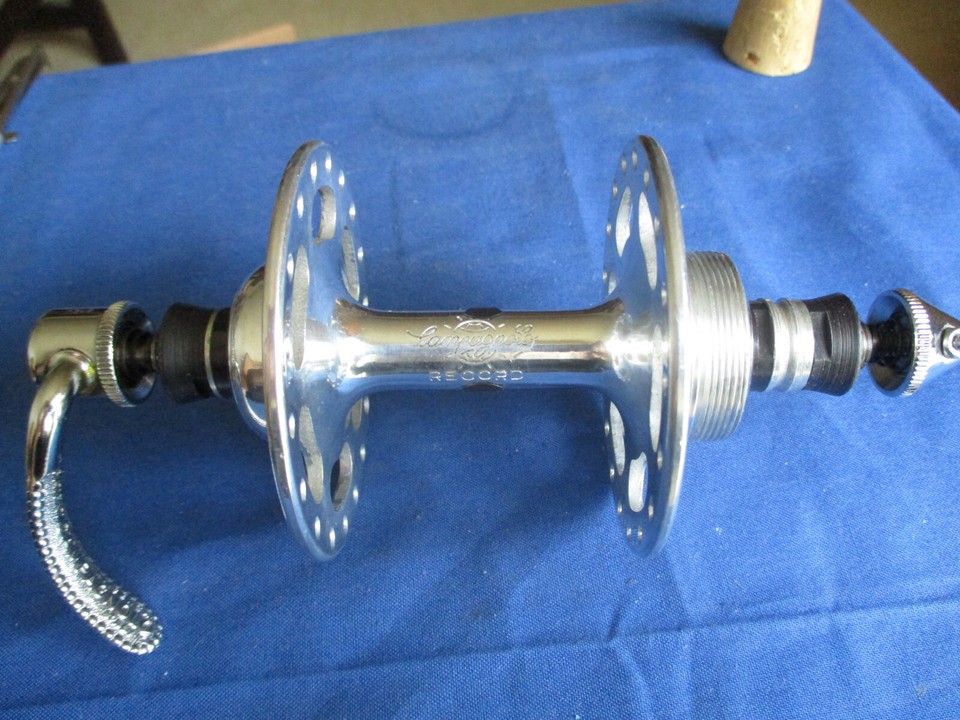 Pre-CPSC Curved levers, Block lettering, NOS Campagnolo hubs Large ...