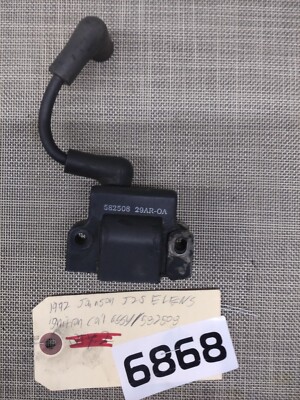 IGNITION COIL ASSY 582508 OFF 1992 JOHNSON 25HP J25ELENS | eBay
